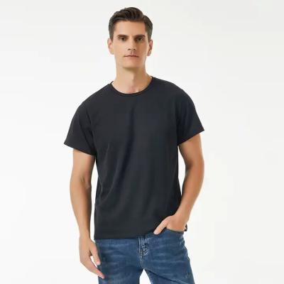 China Silver Fiber Men's Short T-Shirt EMF Shielding Clothes with Anti-5G Anti-Electromagnetic Radiation Safeguarding Clothing for sale