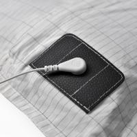 China drop shipping products grounding sheets for earthing 5% Silver Fiber & 95% Cotton Grounding Flat Sheets With 15ft Ground Cord for sale