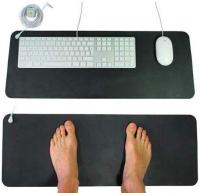 China Dropshipping Grounding Mouse Pad Black 25x68cm SBR Blue Sponge Anti-static Soft and Comfortable for sale