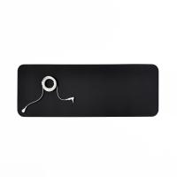 China Drop Shipping Items Grounding Mouse Pad Good Mouse Pads PU Leather Keyboard Mat SBR/TPE Sponge Anti-static Safety for sale