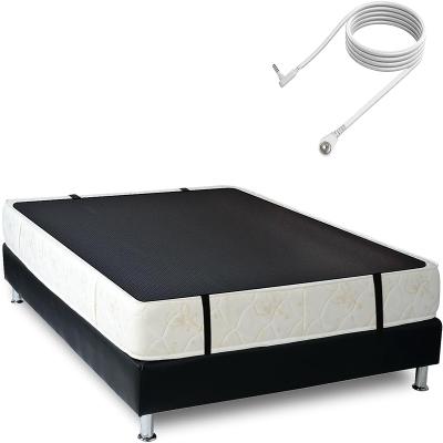 China Safety Grounding Leather Bed Sheet Woven Folding Design Conductive PU Mattress Earthing Conductive Leather Mattress for sale