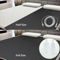 China Safety Grounding Leather Bed Sheet Woven Folding Design Conductive PU Mattress Earthing Conductive Leather Mattress for sale