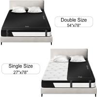 China Safety Grounding Leather Bed Sheet Woven Folding Design Conductive PU Mattress Earthing Conductive Leather Mattress for sale