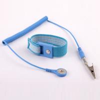 China Earthing Wrist Strap Factory Grounding Blue Wrist band for Healthy Earthing Energy With Grounding Coil Cord for sale