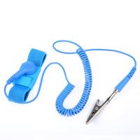 China Earthing Wrist Strap Factory Grounding Blue Wrist band for Healthy Earthing Energy With Grounding Coil Cord for sale