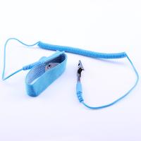 China Earthing Wrist Strap Factory Grounding Blue Wrist band for Healthy Earthing Energy With Grounding Coil Cord for sale