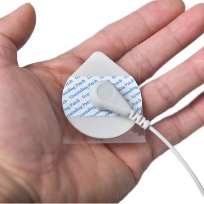 China MAXSHARER Grounding Accessories Patches Earthing Electrode Pad Disposable Wellness Therapy PU Resin Sticky Pads Acute Pain for sale