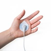 China MAXSHARER Grounding Earthing PU Resin Electrode Patches Drop Shape 30 Pcs/Pack Custom Logo Accepted Targeted Pain Relief Ground for sale