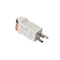 China Outlet Checker Grounding US Plug Tester American Standard Three Wire Circuit Power Socket Tester for sale