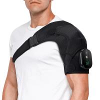 China Heating Massage Shoulder Strap with 45°C-75°C Levels, 5000mAh Battery, and Neoprene Rubber Material for sale