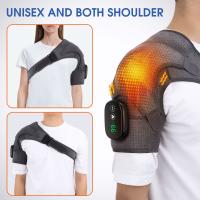 China Heating Massage Shoulder Strap with 45°C-75°C Levels, 5000mAh Battery, and Neoprene Rubber Material for sale