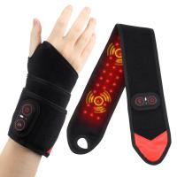 China Red Light Therapy Wrist Wrap with 3000mAh Battery and Multi-Level Temperature Adjustment Featuring 36 Red LED Beads for sale
