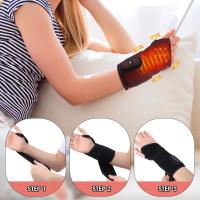 China Red Light Therapy Wrist Wrap with 3000mAh Battery and Multi-Level Temperature Adjustment Featuring 36 Red LED Beads for sale