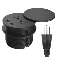 China Powered Desktop Grommet Outlet Waterproof ETL Certificated for sale