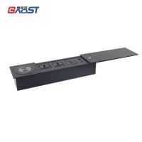 China Sliding Desktop Conference Table Electrical Sockets 15W Qi UKCA Certificated for sale