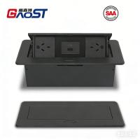 China SAA Pop Up Switch Box Power Outlet Under Desk Kitchen Countertop for sale