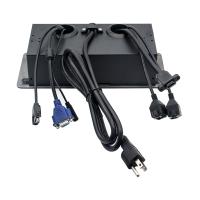 China Multifunction Usb Desk Recessed Worktop Sockets Box For Workspace Room ODM for sale