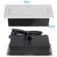 China Commerical Recessed Power Pop Up Outlet Box For Workspace Office Desk for sale