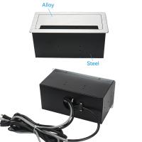 China Popup Seamless Recessed Desktop Electrical Socket 10W USBA Charge for sale