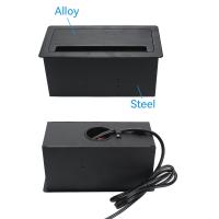 China Universal CAT6 RJ45 Conference Electrical Socket Desk Power Plug Strip Outlet USB Network for sale