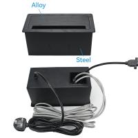 China Multifunctional Flip Up Power Socket plug 20W USBA USBC For desk Cable Management for sale