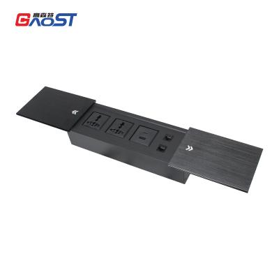 China Multifunctional RJ45 Office Desk Power Outlet Plug Sockets For Conference Room for sale