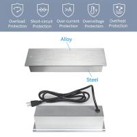 China Embedded Desk Mounted Plug Sockets Power Outlet For Boardroom Table for sale