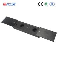 China Schuko Office Desk Sliding Socket Power Module HDMI Data Interfaces OEM for sale