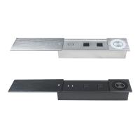 China Hidden Desk Sliding Socket Outlet 15W Qi Usb Outlet For Desk for sale