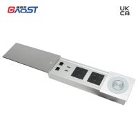 China Modern Sliding Socket UK Outlets Integrated LAN HDMI Ports In Desk Power Outlet for sale