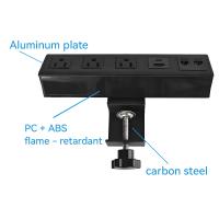 China Multifunctional Desk Clamp Power Outlet Center USB C PD20W for sale