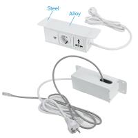 China Recessed Under Desk Mount Power Bar Edge Power Bar UKCA Certificated for sale