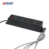 China British Under Desk Power Strip Socket PDU Mountable Surge Protector for sale