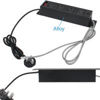 China British Under Desk Power Strip Socket PDU Mountable Surge Protector for sale