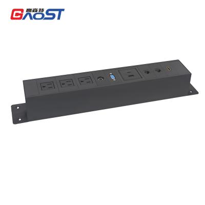 China Interchangeable Under Desk Surge Protector power Unit For Conference Room Furniture for sale