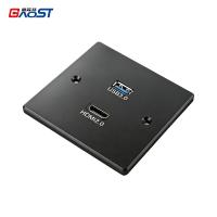 China 4K HDMI Audio Video Wall Box Outlets USB3.0 For Office Networking for sale