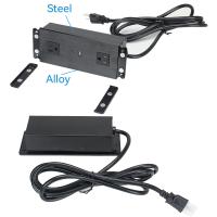 China Office Conference Table Recessed Power Strip Electrical Outlet US Standard 65W for sale