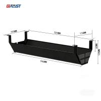 China Magnetic Under Table Cable Holder Management Tray For Workspace OEM for sale