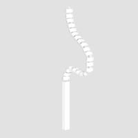 China Modular Vertebrae Standing Desk Cable Spine Guide Customized for sale