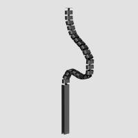 China Modular Vertebrae Standing Desk Cable Spine Guide Customized for sale