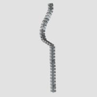 China OEM Lift Desk Accessories Vertebrae Cable Management Spine for sale