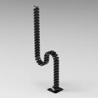 China Motorized Lift Desk Accessories Vertical Cable Guide No Tangle Cord Holder for sale