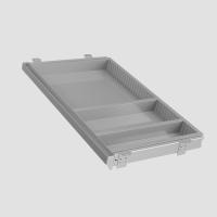 China Plastic Lift Desk Accessories Hidden Under Desk Drawer For Laptop Storage Tray 505mm for sale