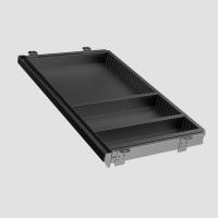 China Plastic Lift Desk Accessories Hidden Under Desk Drawer For Laptop Storage Tray 505mm for sale
