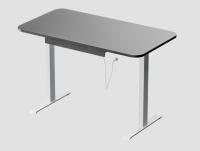 China Space Saving Lift Desk Accessories Under Desk Tray Organizer 5Kg Load 20cm for sale