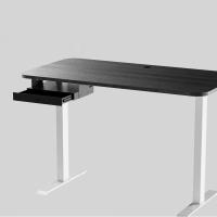 China 404mm Metal Under Desk Storage Tray Drawer Attachment 8kg For Standing Desks for sale