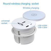 China Hidden Power Grommet Fully Outlet 30W USB C For Office Home for sale