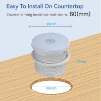 China Hidden Power Grommet Fully Outlet 30W USB C For Office Home for sale