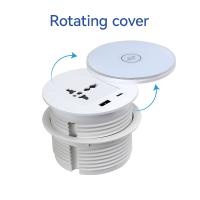 China Hidden Power Grommet Fully Outlet 30W USB C For Office Home for sale