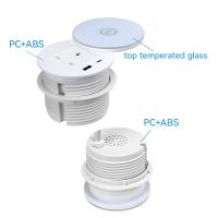 China ODM Recessed Desk Power Grommet UK Outlet 125V Flame retardant for sale